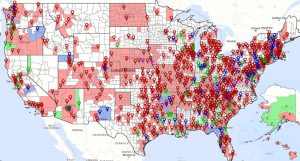 2017 CAC Coverage Maps - National Children's Alliance