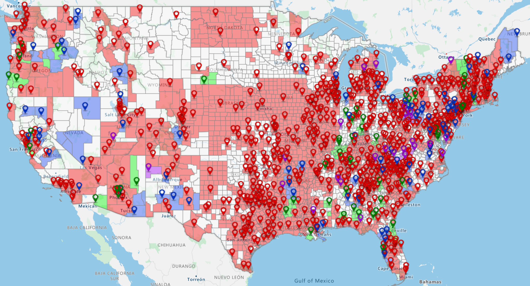 2020 CAC Coverage Maps - National Children's Alliance