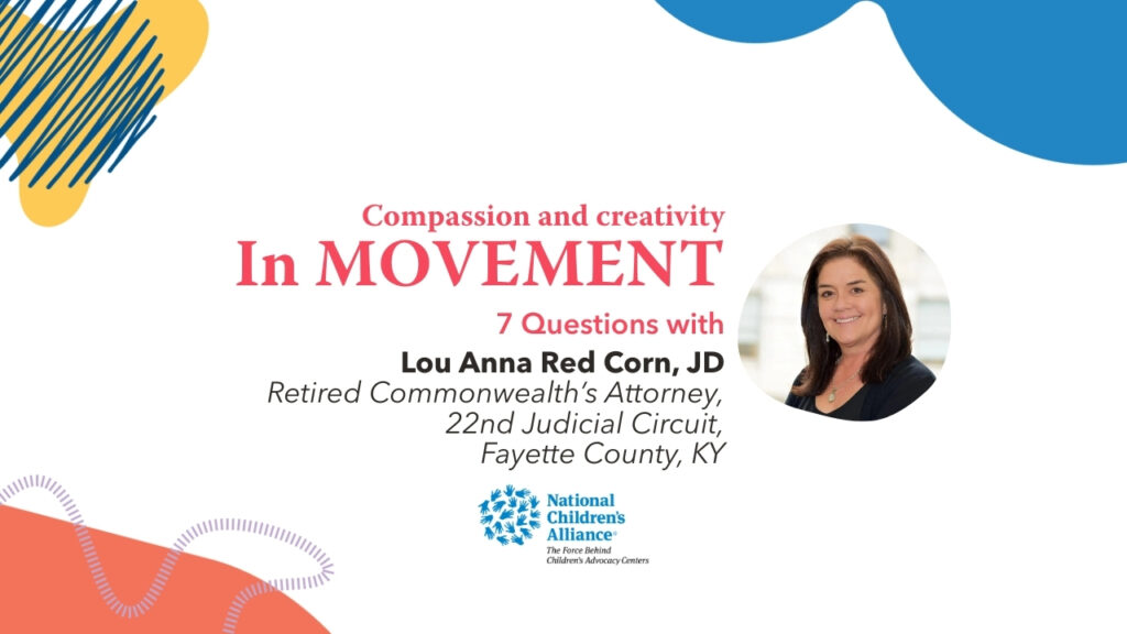 In Movement: 7 Questions with Lou Anna Red Corn, JD - National Children ...